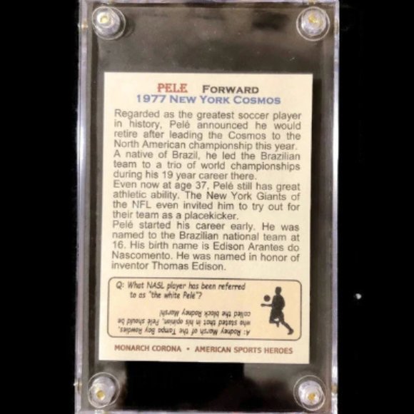 Monarch Corona Mint | Other | Original Pele 77 New York Cosmos Nasl ...